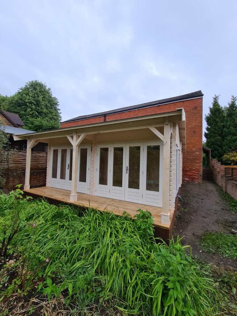 Rectangular Summerhouses & Log Cabins - Coastal Garden Buildings